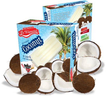 6 Pack Coconut - Helados La Tapatia